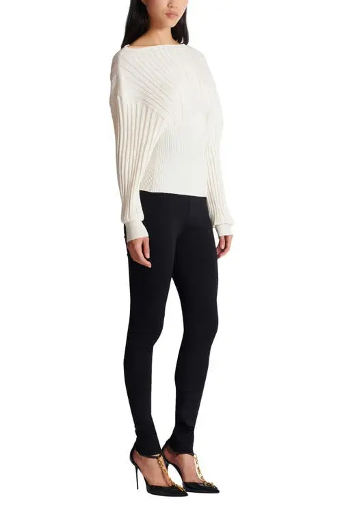 Balmain Tube-knit Jumper