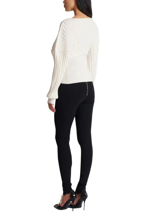 Balmain Tube-knit Jumper
