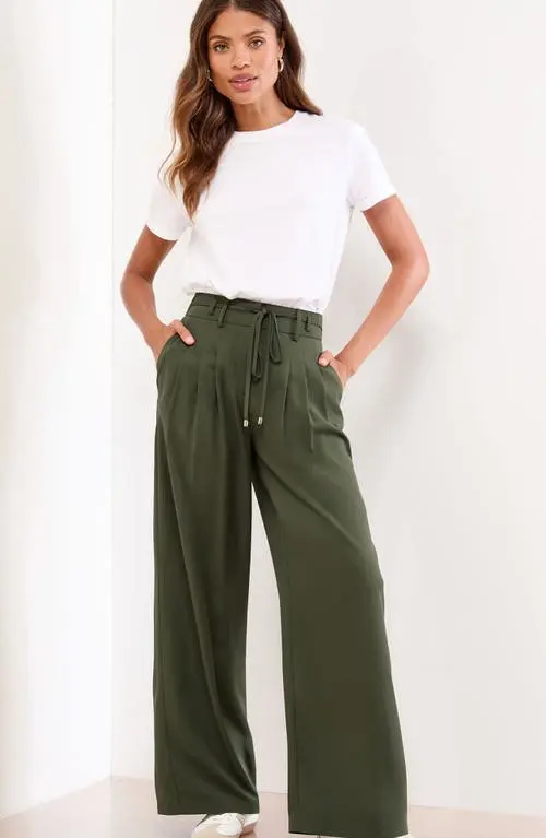 LIPSY Belted Wide Leg Pants