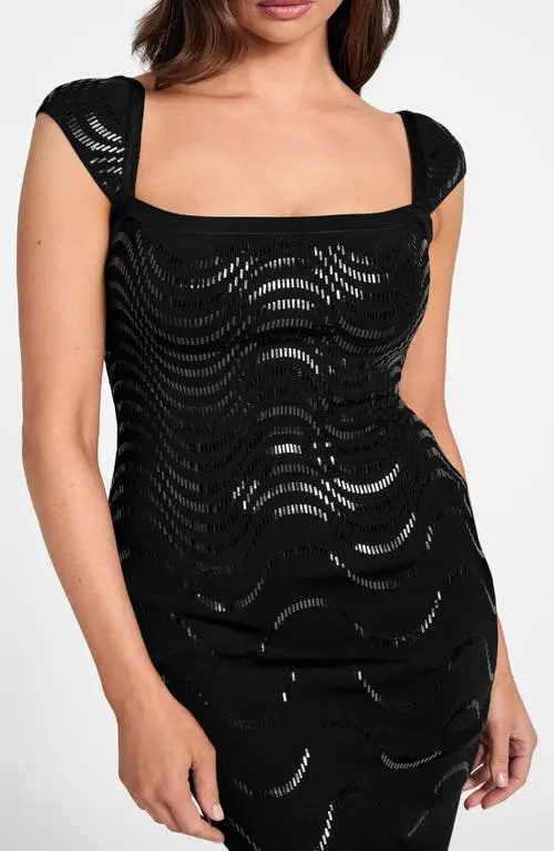 MARCIANO Larissa Beaded Minidress
