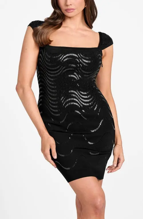 MARCIANO Larissa Beaded Minidress