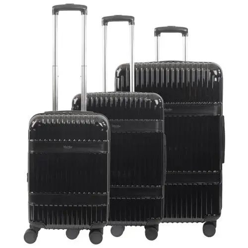 MARTHA STEWART The Bedford 3-piece Hardcase Luggage Set