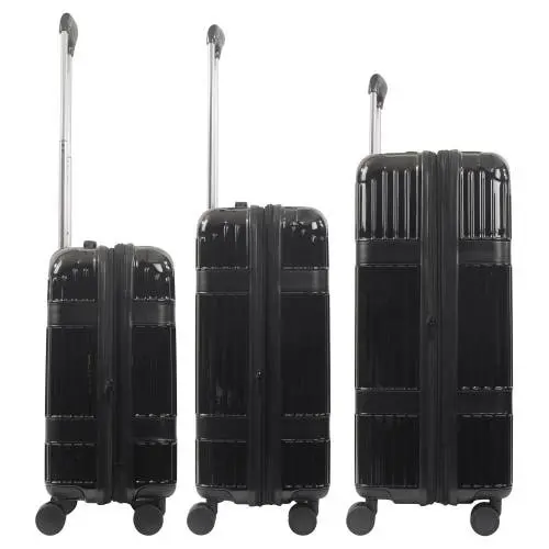 MARTHA STEWART The Bedford 3-piece Hardcase Luggage Set