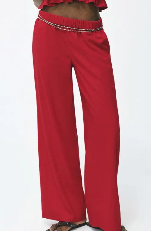 Mango Straight-leg Pull-on Pants
