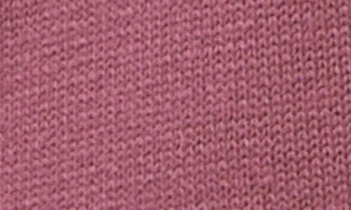 Mango Wide V-neck Cotton Sweater - Cherry