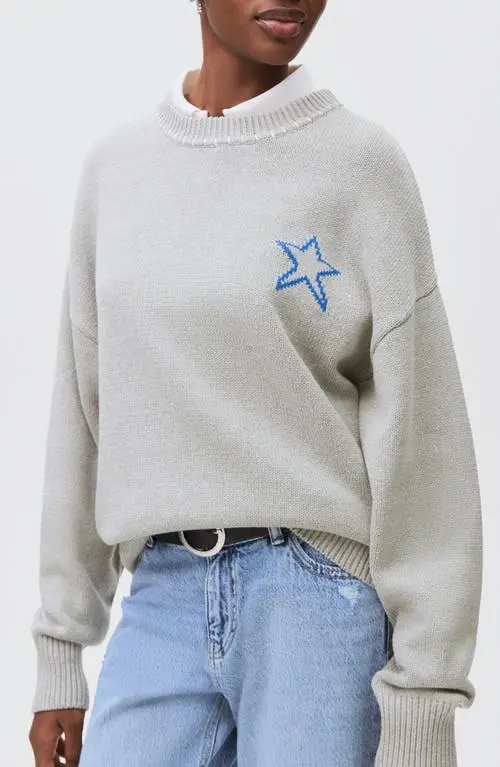 Mango Star Crewneck Sweater