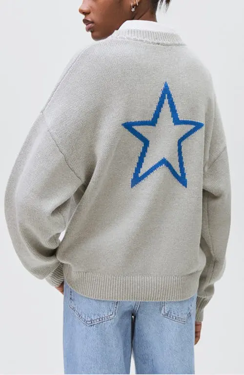 Mango Star Crewneck Sweater