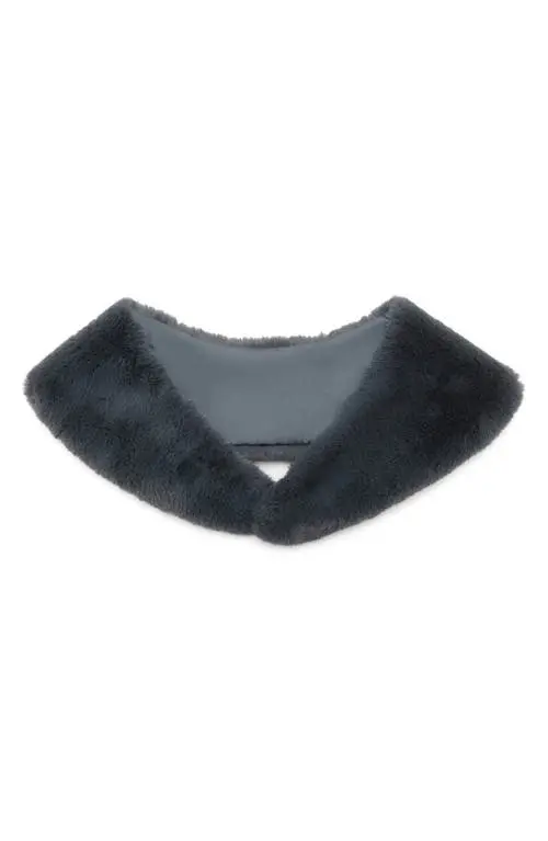 Mango Faux Fur Stole - Grey