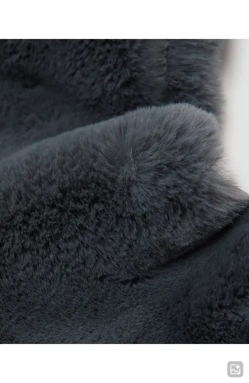 Mango Faux Fur Stole