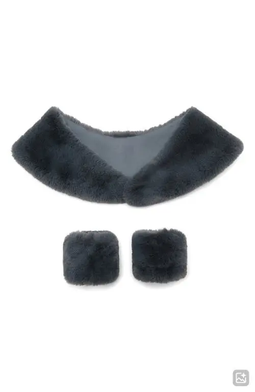 Mango Faux Fur Stole