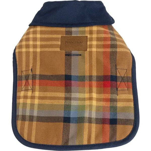 Pendleton Plaid Dog Coat - Desert Plaid