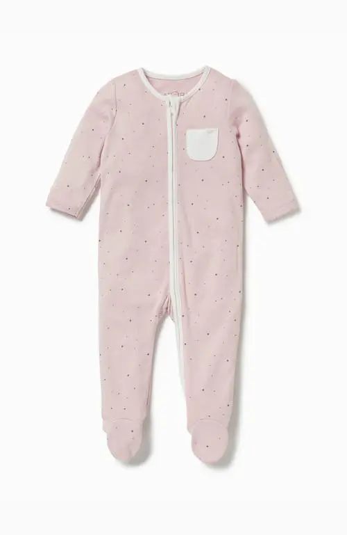 MORI Two-way Zip-up Sleepsuit - Stardust