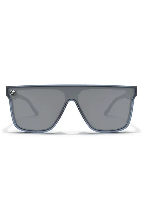 BLENDERS EYEWEAR Flat Top Sunglasses - Deep Blue