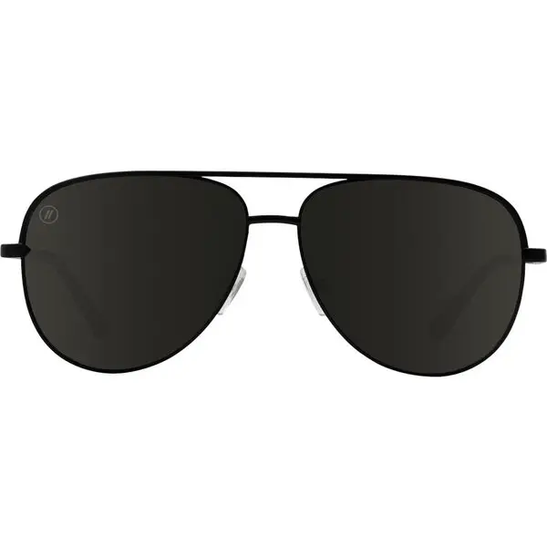 BLENDERS EYEWEAR 60.5mm Polarized Aviator Sunglasses - Assertive Style
