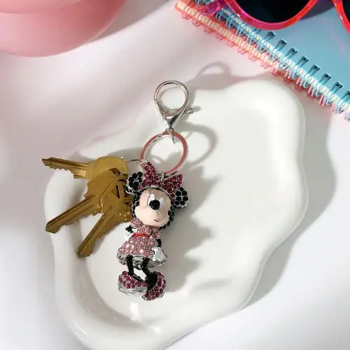 Disney Minnie Mouse Crystal Keychain