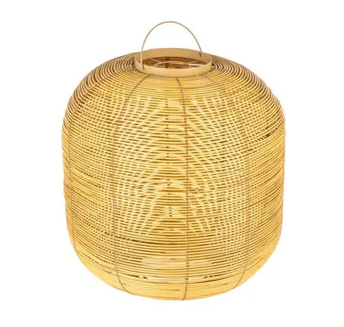 STORIED HOME Glow Solar Led Lantern - Natural