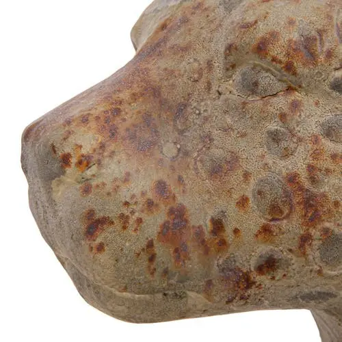 STORIED HOME Vintage Carousel Leopard Planter