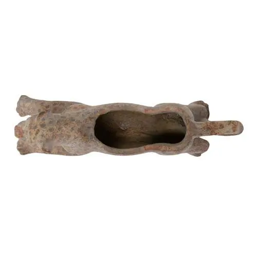STORIED HOME Vintage Carousel Leopard Planter