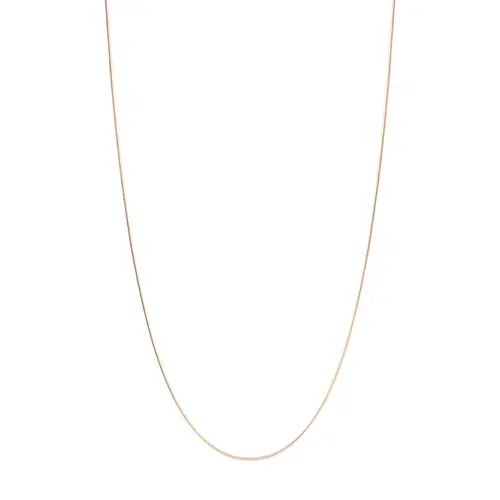 SPERO LONDON Italian Sterling Chain Necklace - Rose Gold