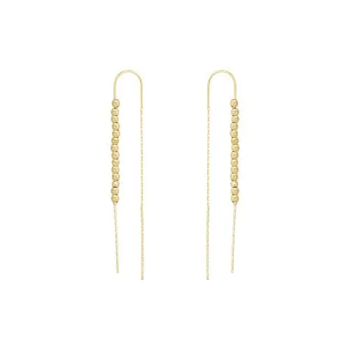 SPERO LONDON Sterling Bead Drop Earrings - Gold