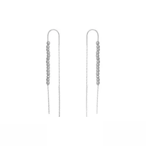 SPERO LONDON Sterling Bead Drop Earrings - Silver