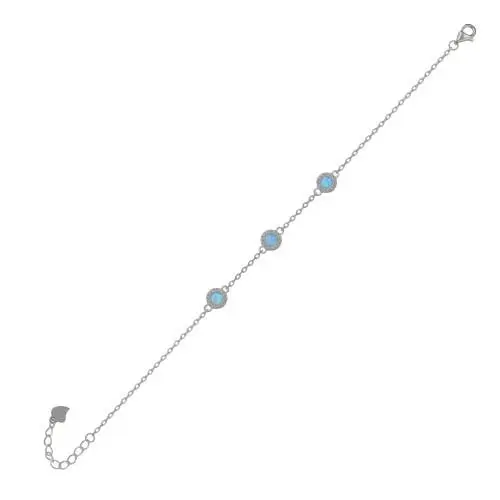 SPERO LONDON Sterling Opal Bracelet - Silver