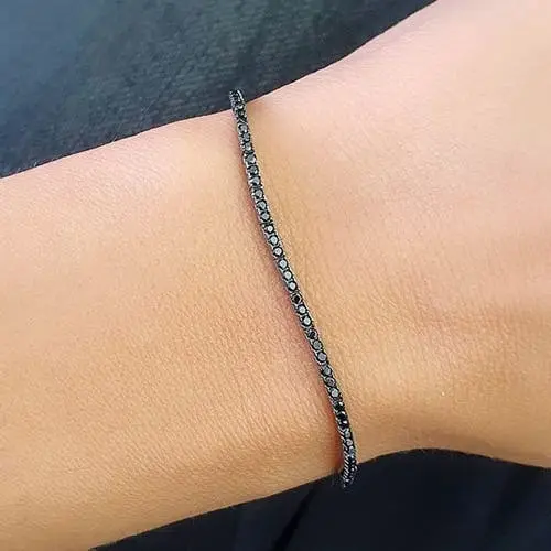 SPERO LONDON Sterling Mini Tennis Bracelet