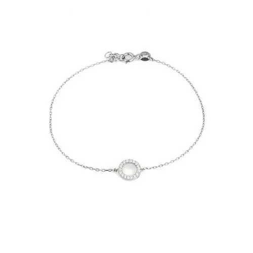 SPERO LONDON Circle Bracelet - Silver