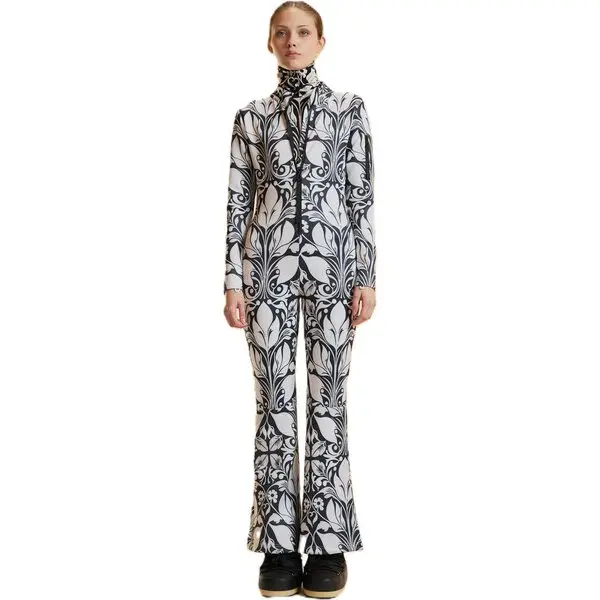 Cynthia Rowley Printed Ski Suit