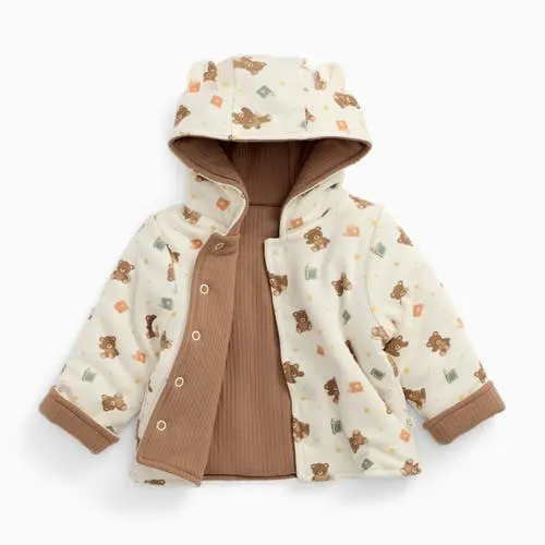 MORI Teddy Bear Reversible Hooded Jacket