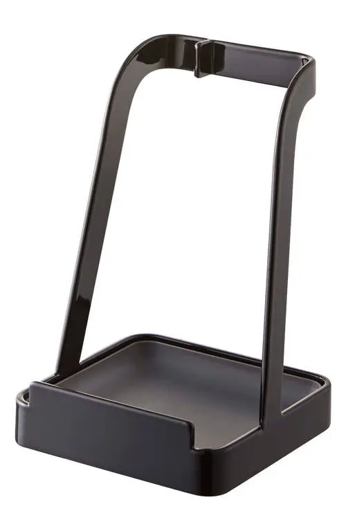 YAMAZAKI Lid/ladle Storage Stand - Black
