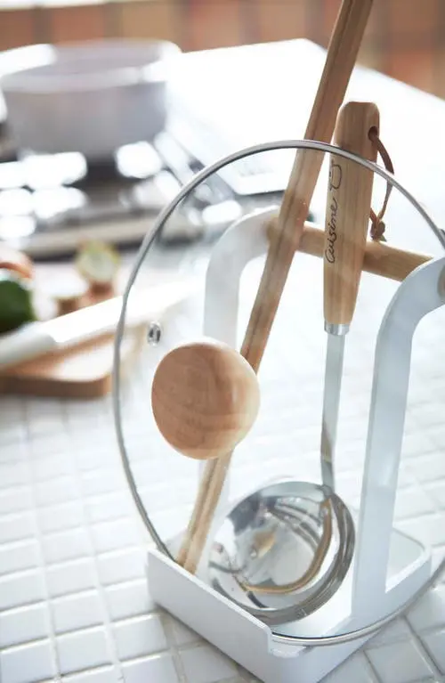 YAMAZAKI Lid/ladle Storage Stand