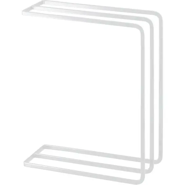 YAMAZAKI Dish Towel Hanger - White