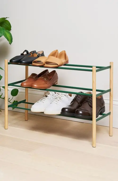 YAMAZAKI Expandable Three-tier Shoe Rack