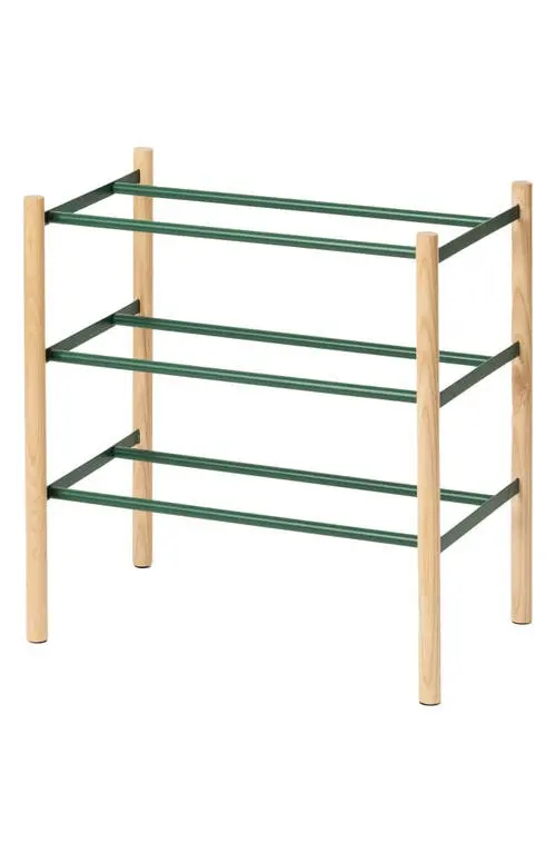 YAMAZAKI Expandable Three-tier Shoe Rack