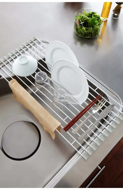 YAMAZAKI Over The Sink Dish Drainer