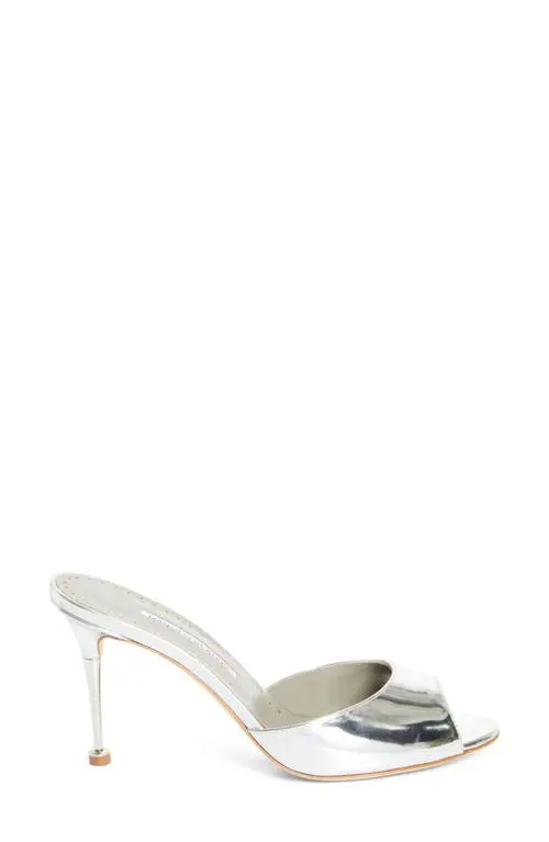 Manolo Blahnik Astucla Sandal - Silver