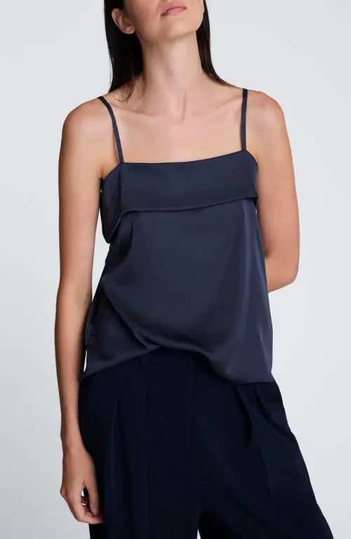 KENNETH COLE Foldover Cotton Camisole