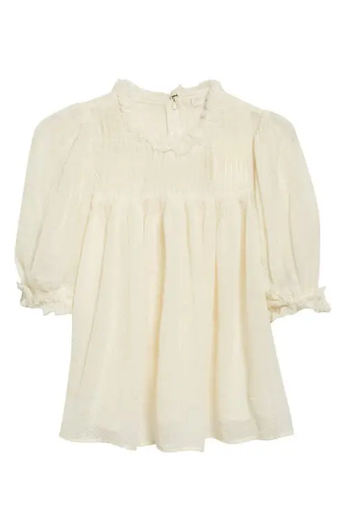 Ulla Johnson Karlyn Pintuck Wool Trapeze Top