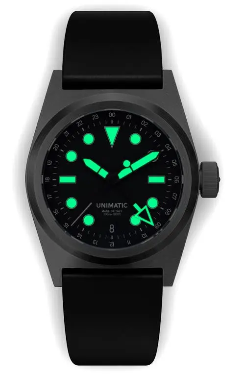 UNIMATIC Rubber Strap Field Watch