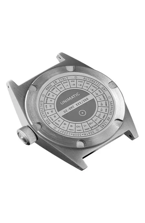 UNIMATIC Rubber Strap Field Watch