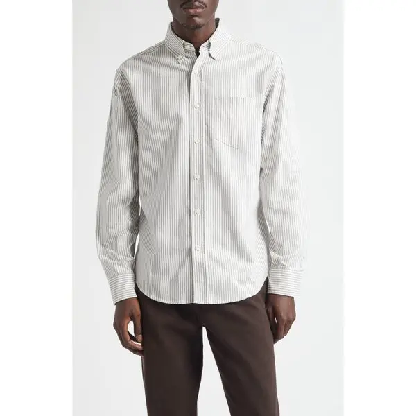 NOAH Oxford Cotton Button-down Shirt