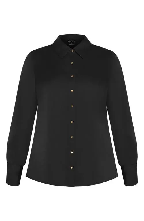 City Chic Amoura Button-up Shirt