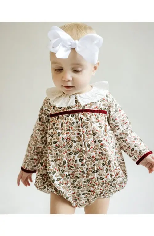 CUCLIE Fall Acorns Bubble Romper