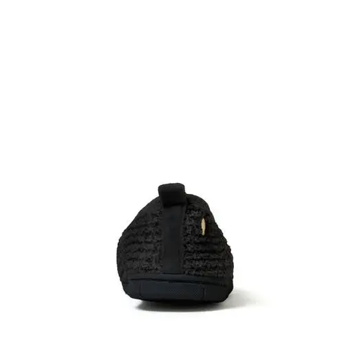 DEARFOAMS Rachel Marled Chenille Slippers - Sleet