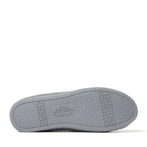 DEARFOAMS Rachel Marled Chenille Slippers - Sleet