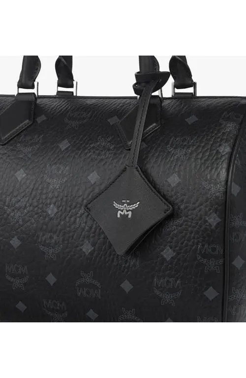 Mcm Ella Boston Bag - Black