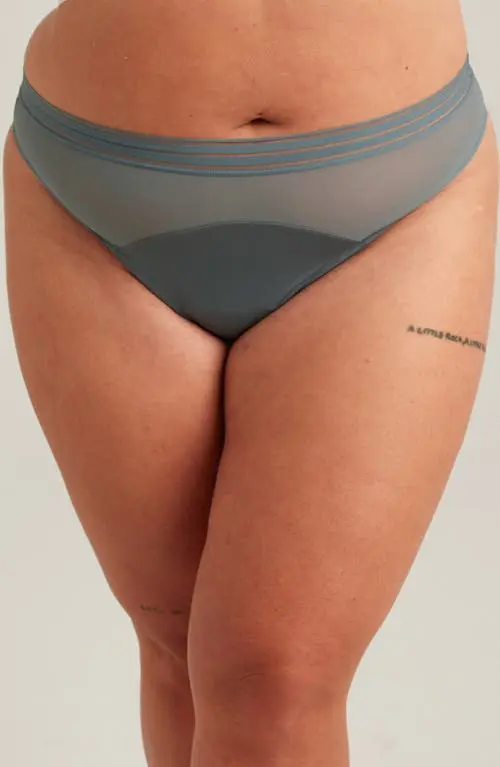 SAALT Leakproof Mesh Thong - Blue