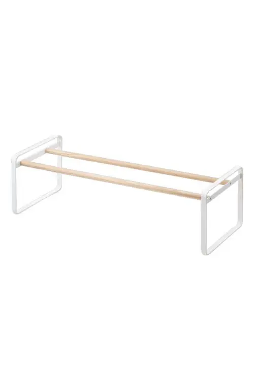 YAMAZAKI Plain Shoe Rack - White
