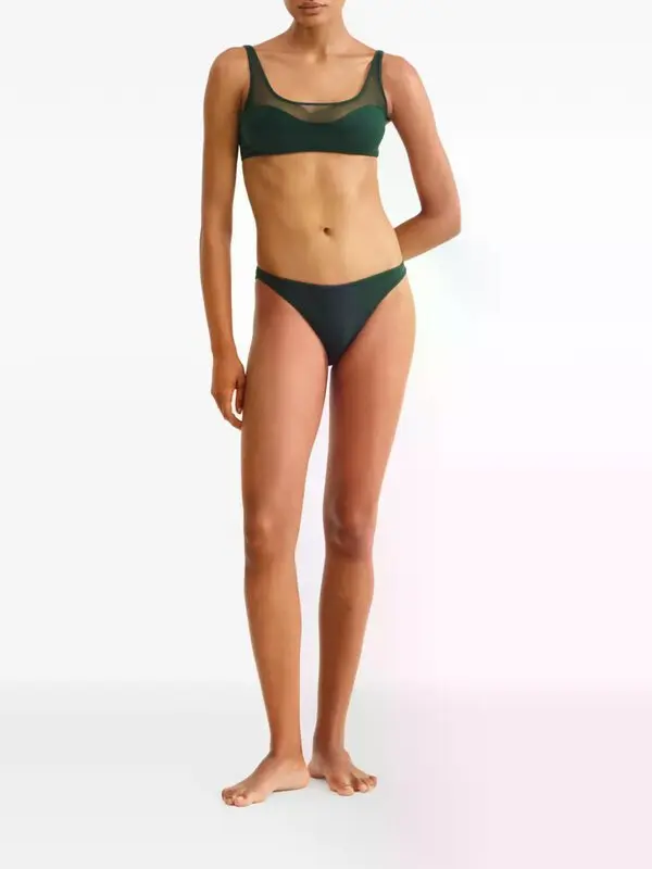 ERES Crescendo Bikini Top - Green